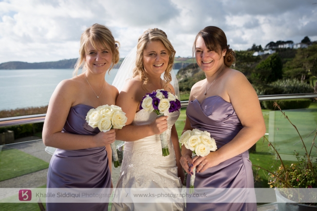 Carlyon Bay Hotel Wedding of Emma and Simon